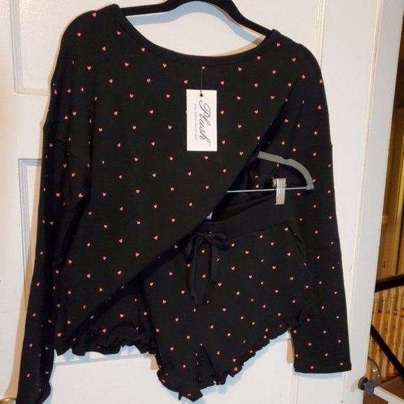 Plush Apparel | Intimates & Sleepwear | Nwt Plush Apparel Red Heart ...